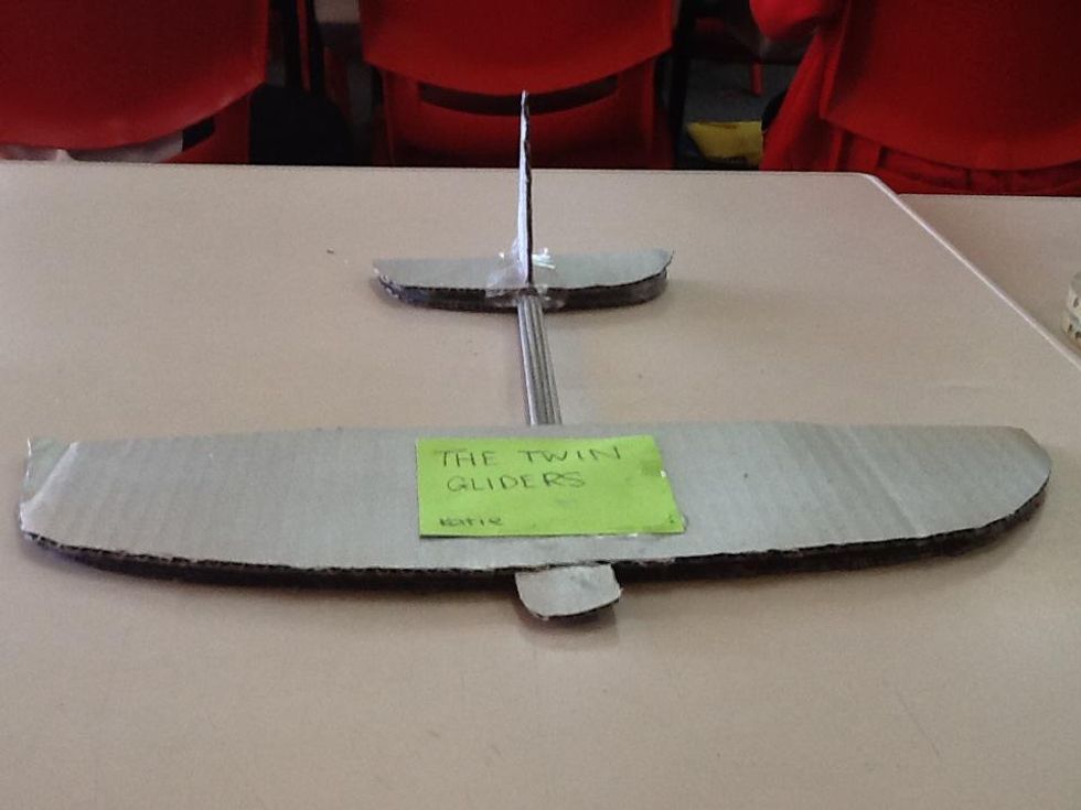 How to construct a cardboard glider - B+C Guides