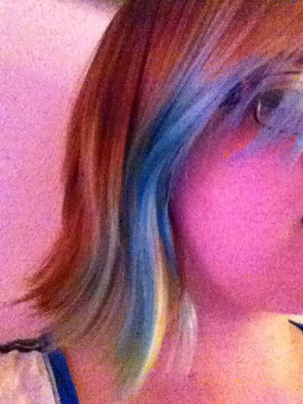 How to easily dip-dye your bangs - B+C Guides