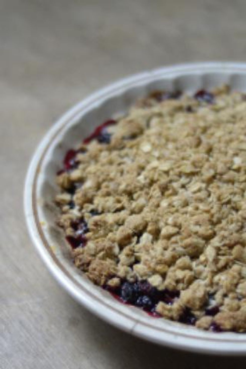How to bake a mullberry crisp - B+C Guides