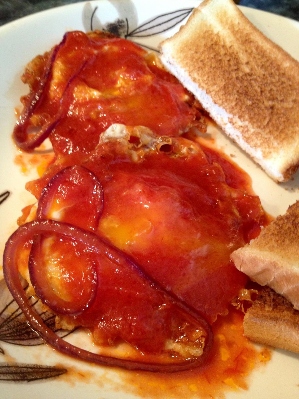 How to make huevos criollos(eggs creole) - B+C Guides