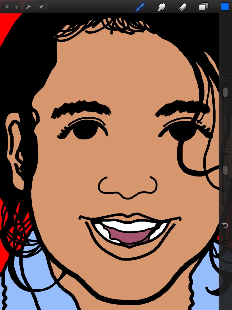 How to create cartoon illustrations of kids in procreate - B+C Guides