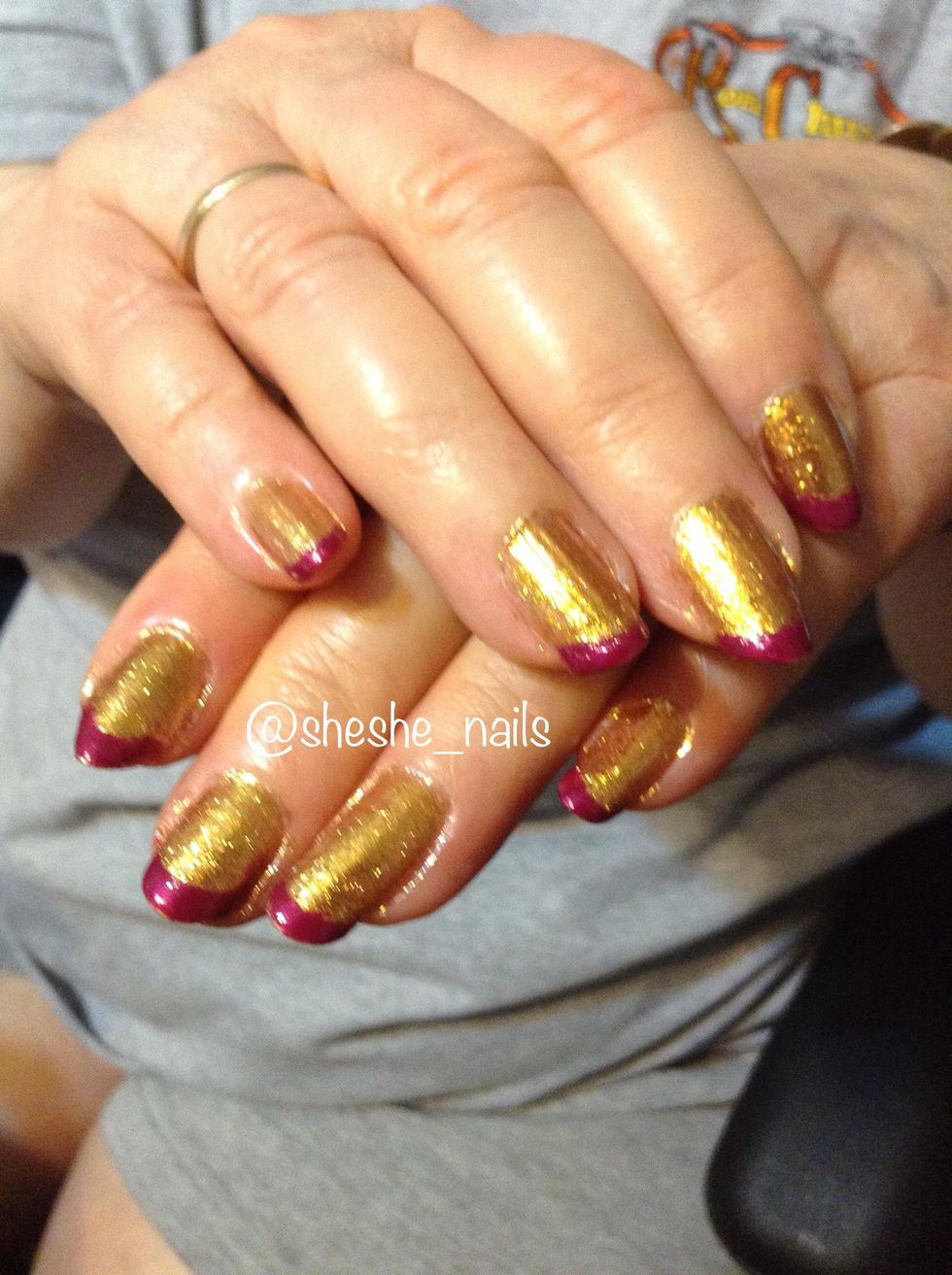 How to do french tips/ french manicure - B+C Guides