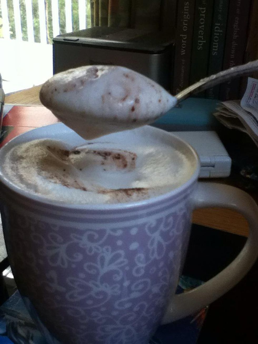 How to make a frothy hot chocolate - B+C Guides