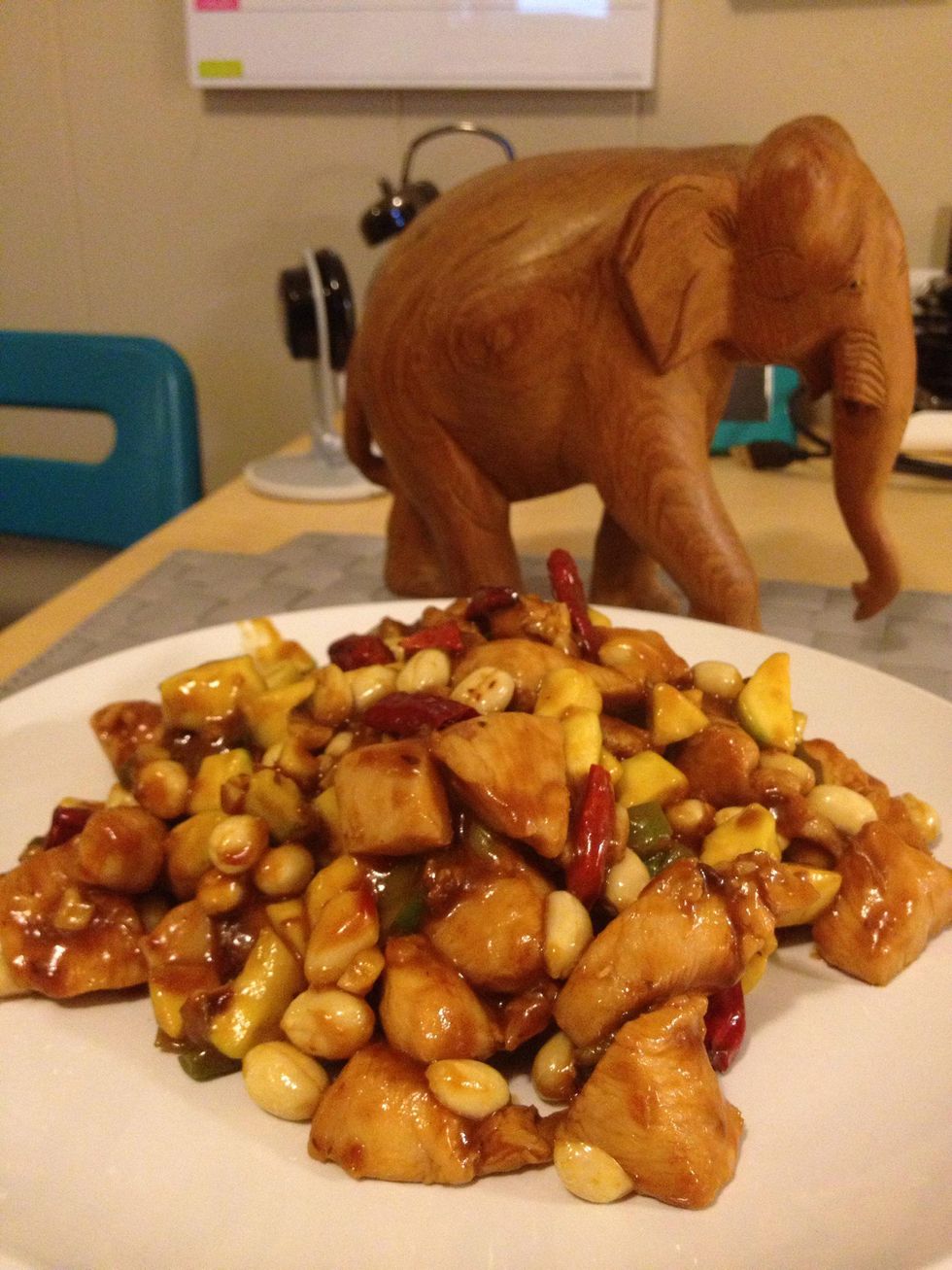 How to cook kung bao chicken - B+C Guides