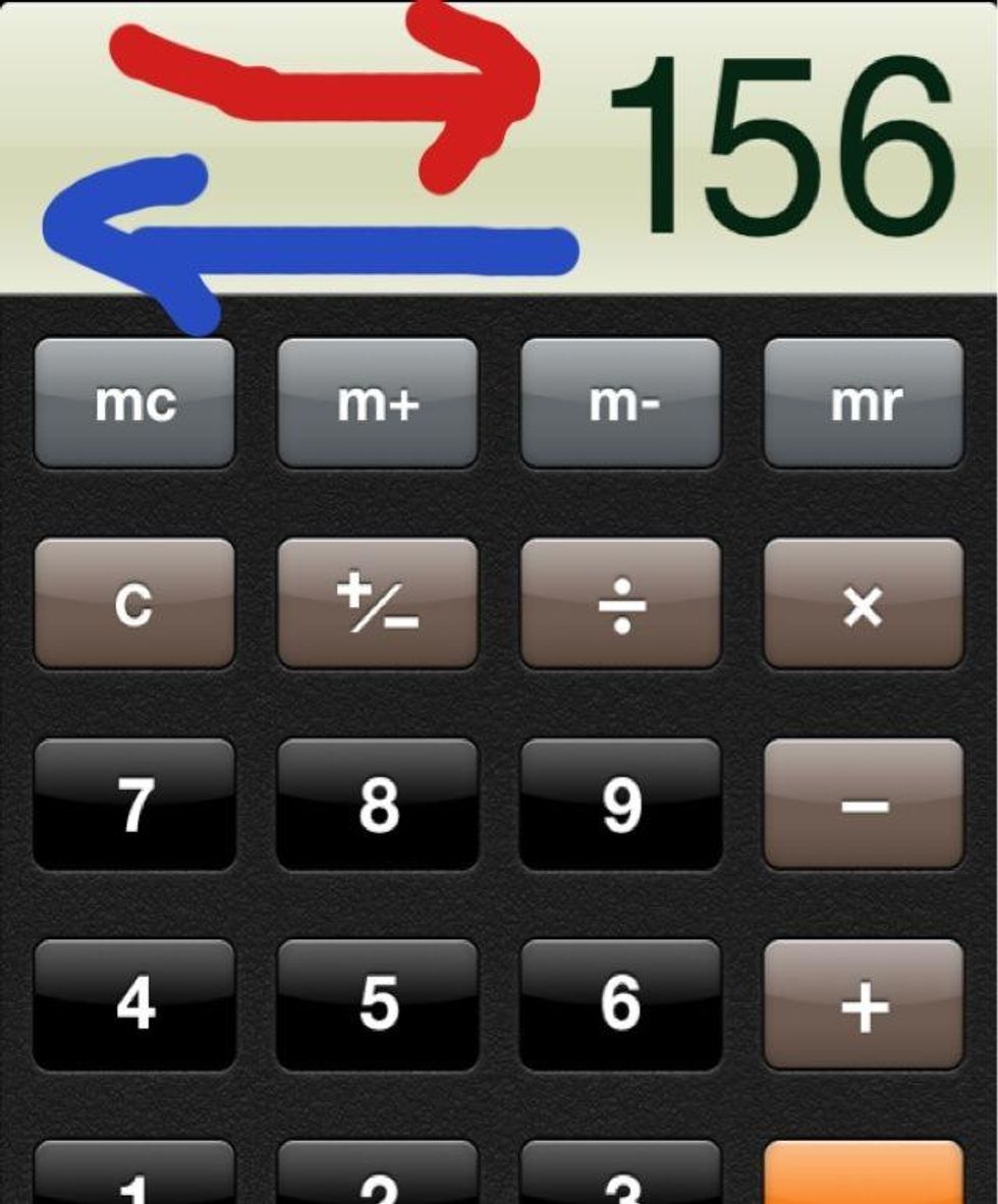 How to delete calculator digits - B+C Guides