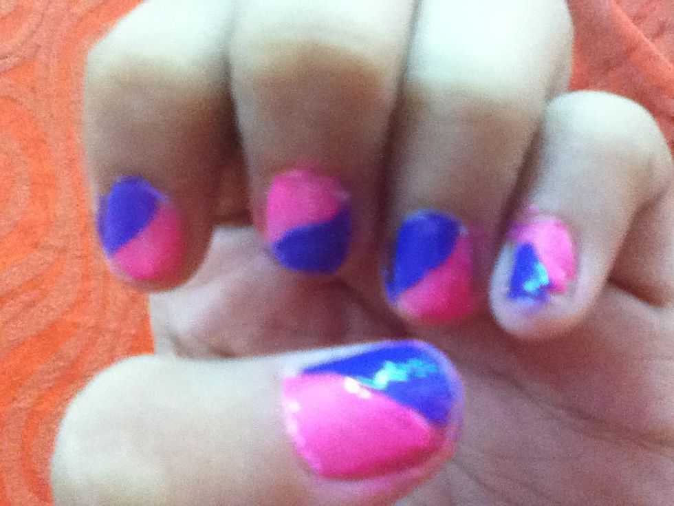 How to make slanting nails - B+C Guides