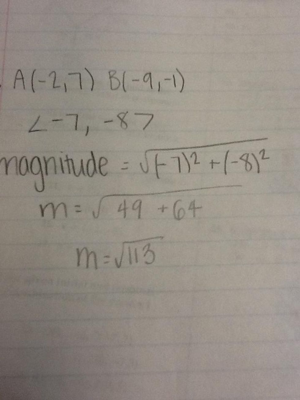 How to find component form and magnitude - B+C Guides