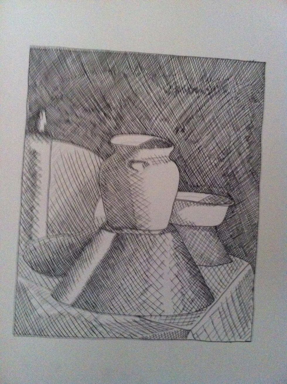 How to draw hatching value study - B+C Guides