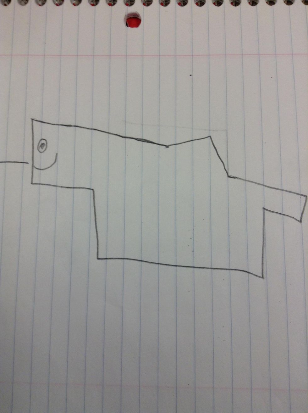 How to draw a dodecagon, a 12 sided dinosaur - B+C Guides