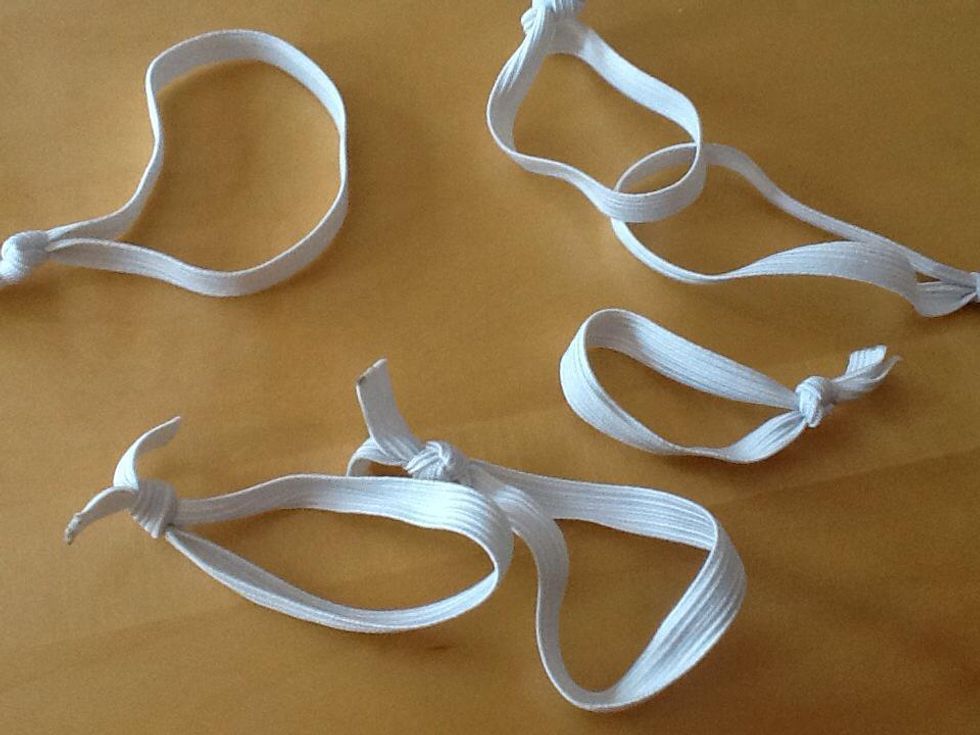 How to make easy affordable hair ties - B+C Guides