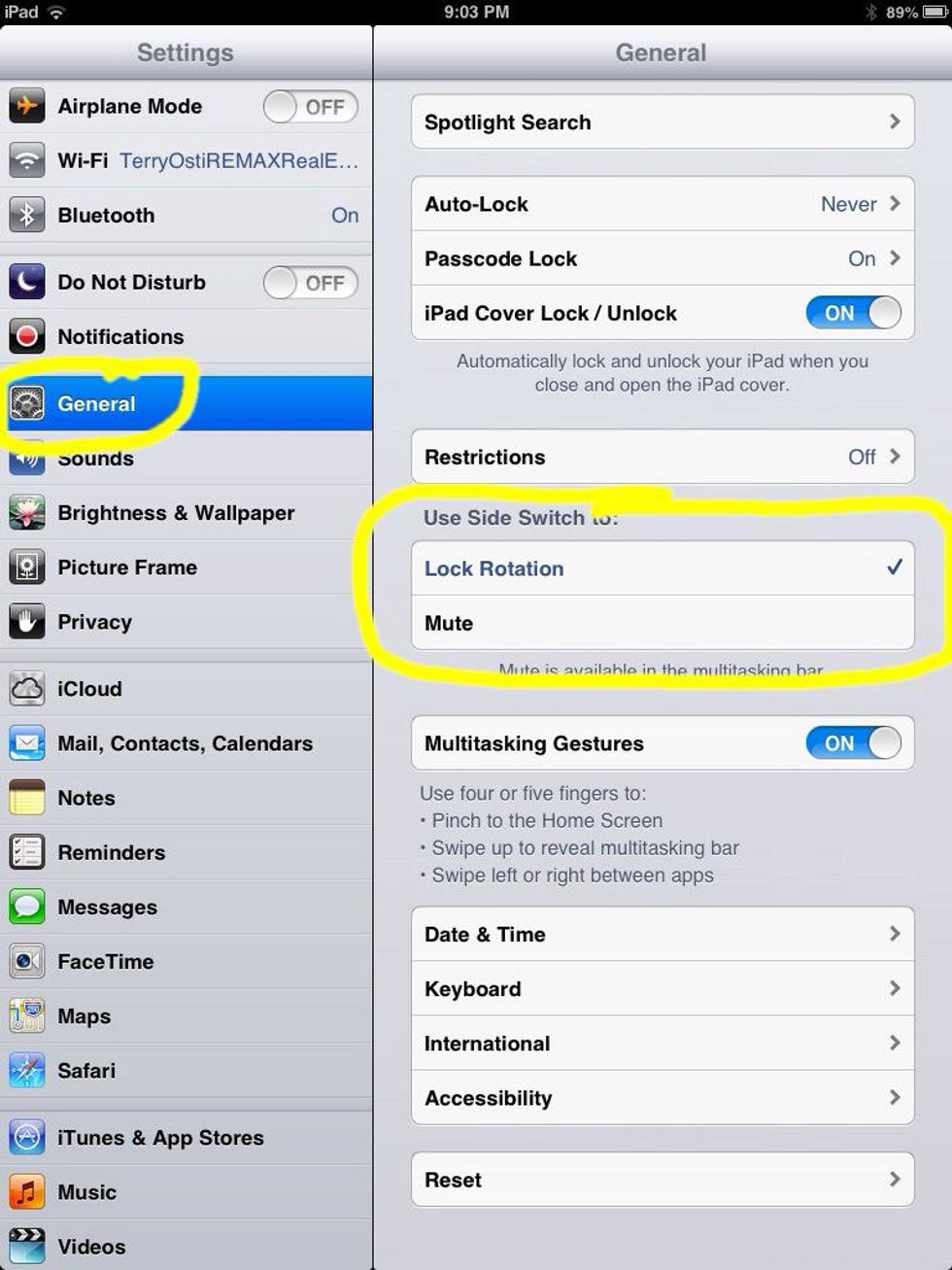 How to keep your iphone/ipad locked in portrait mode - B+C Guides