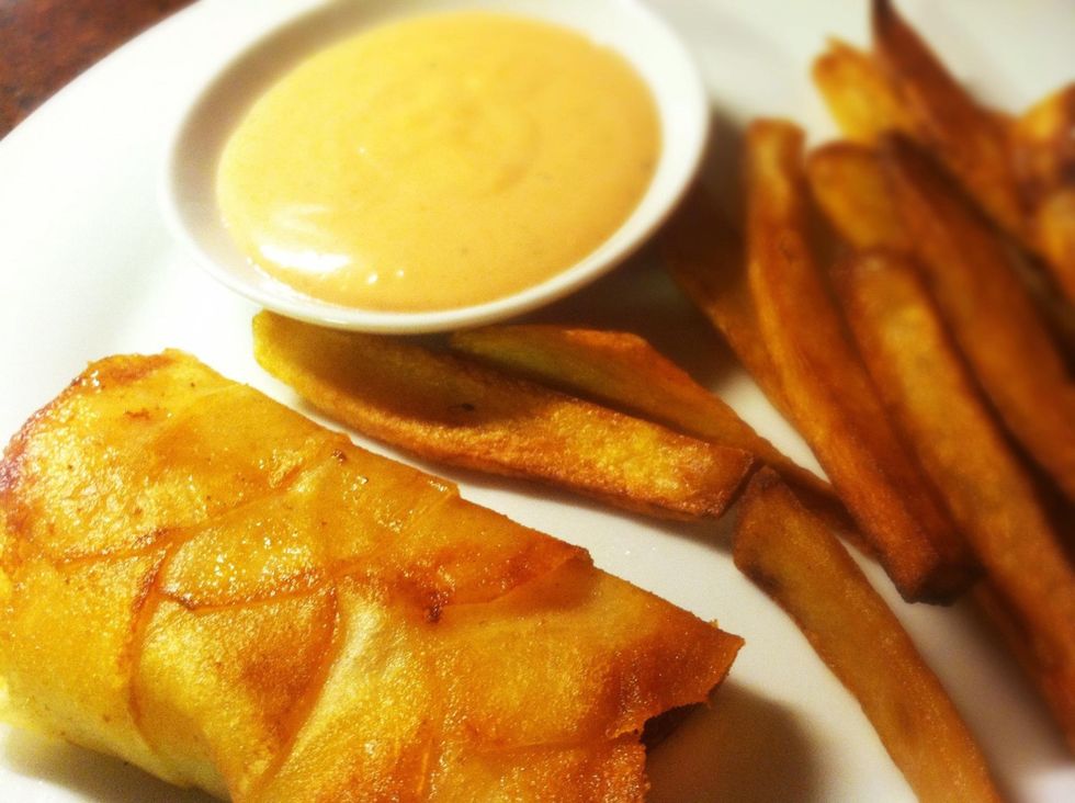 How to make potato crusted fish - B+C Guides