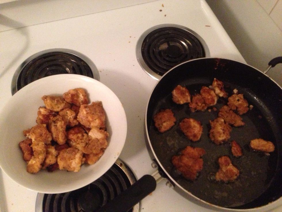 How to breaded thai chicken bites - B+C Guides