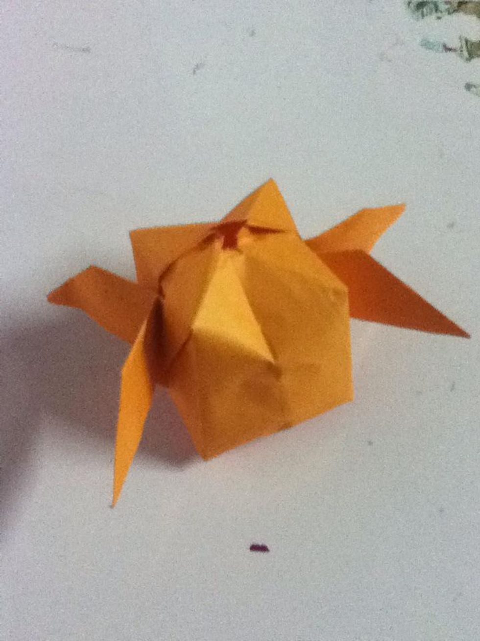 How to make origami balloon(with wings) - B+C Guides