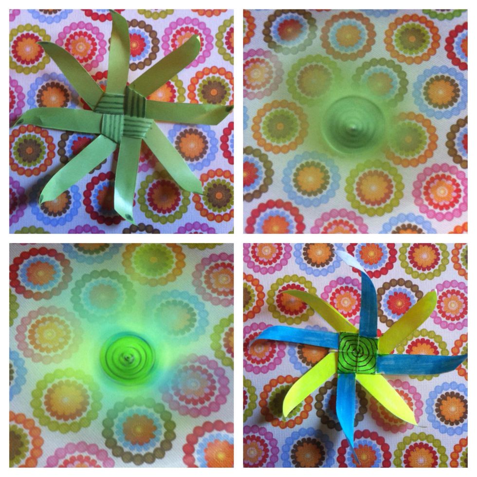 How to make an origami propeller/pinwheel/spinner (easy) - B+C Guides