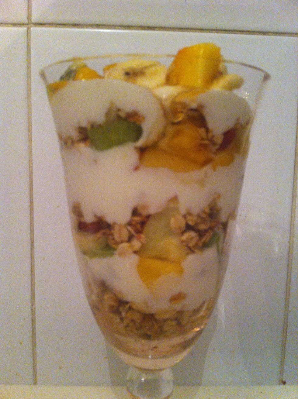 How to make healthy parfait - B+C Guides