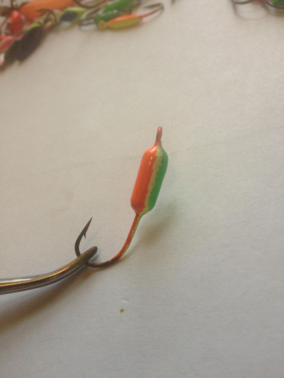 How to powder coat paint fishing jigs - B+C Guides