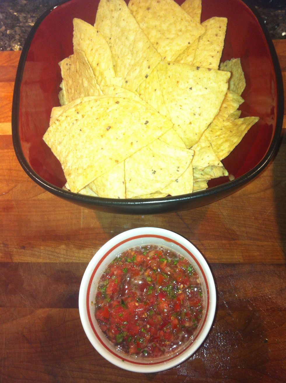 How to make fresh salsa dip - B+C Guides