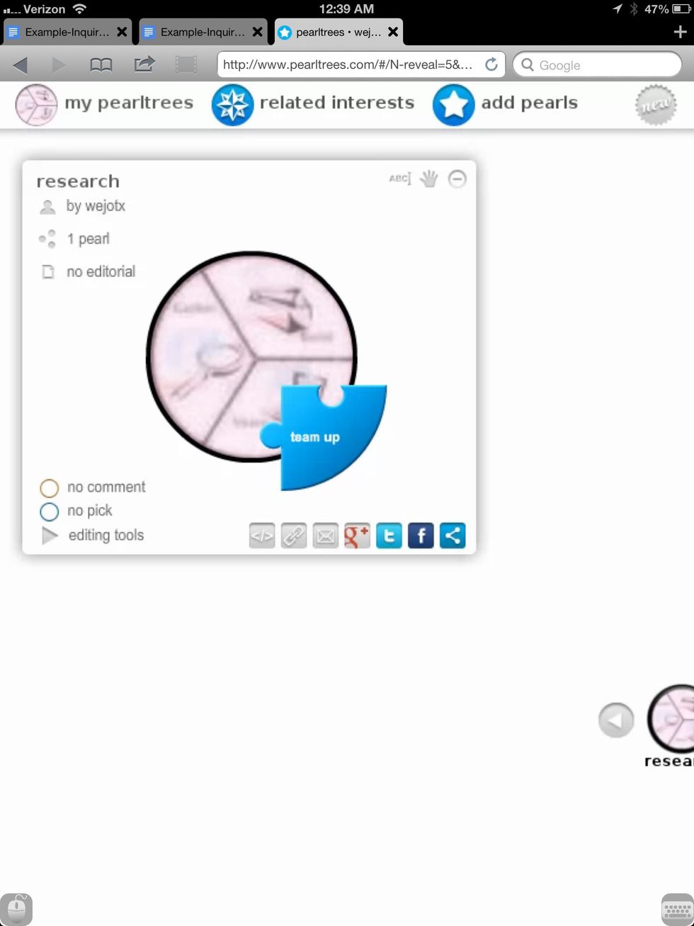 How to curate using pearltrees - B+C Guides