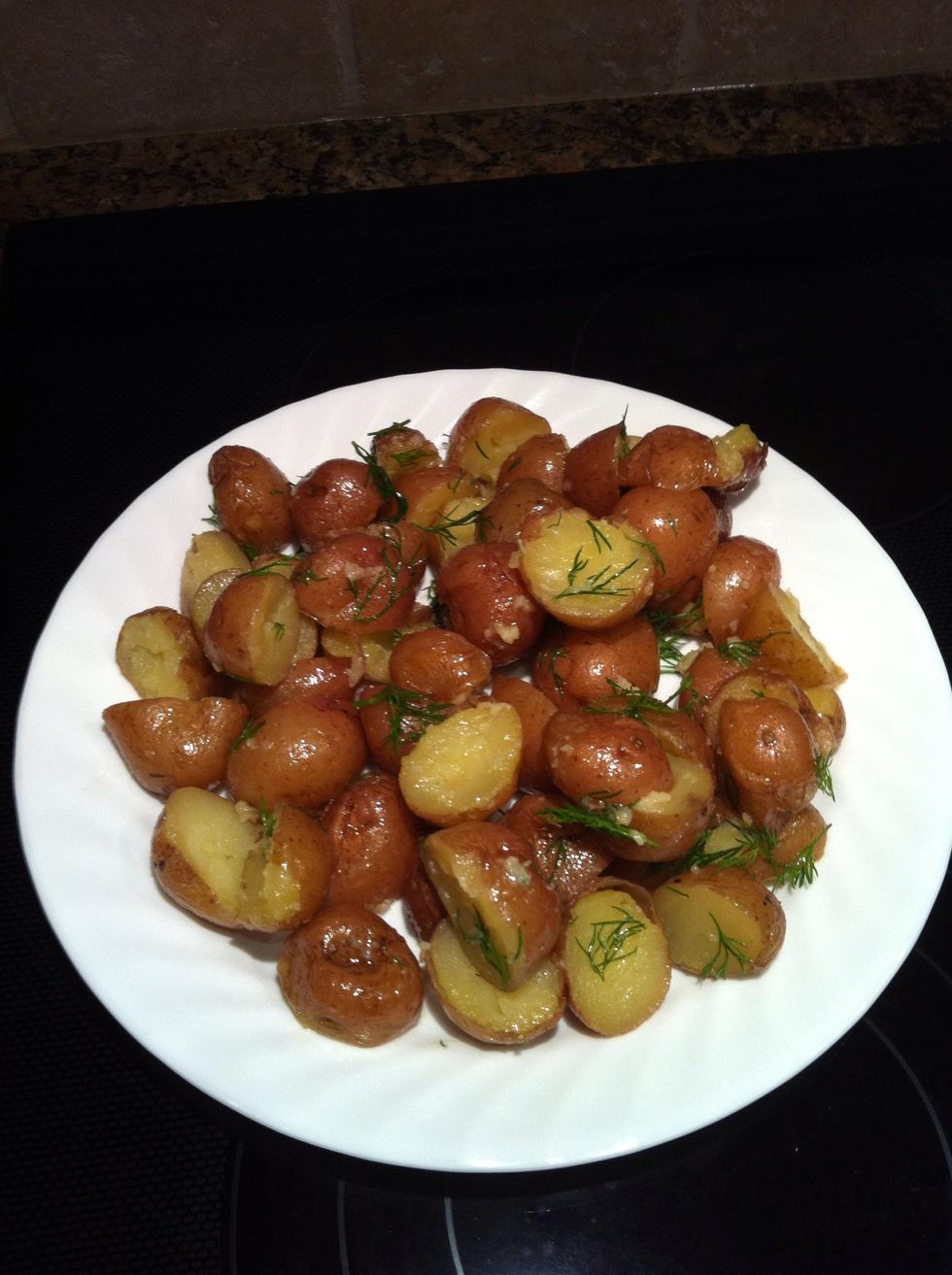 How to the perfect side - roast potatoes in the microwave - B+C Guides
