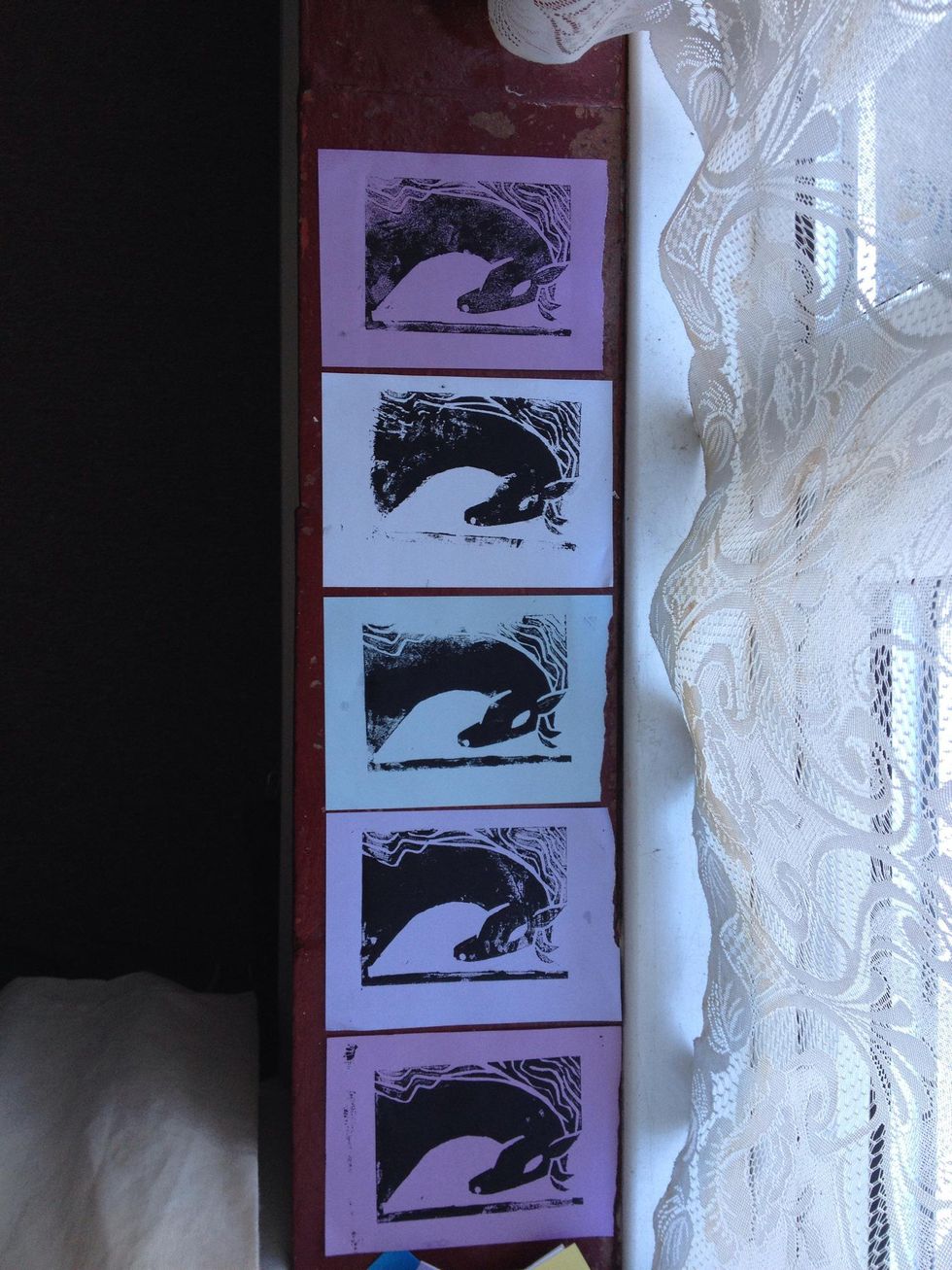 How to lino cut & print - B+C Guides