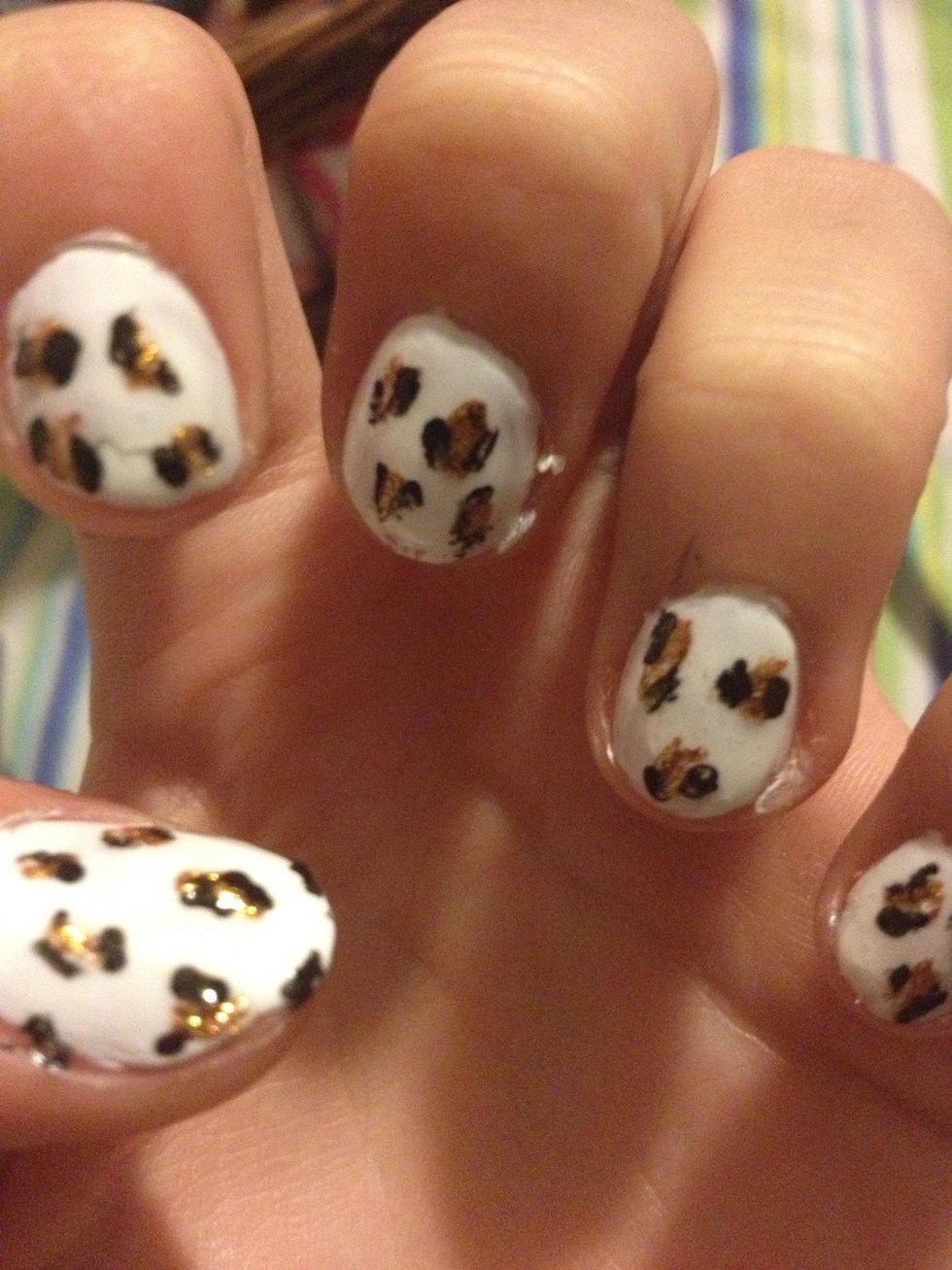 How to create easy jaguar nails - B+C Guides