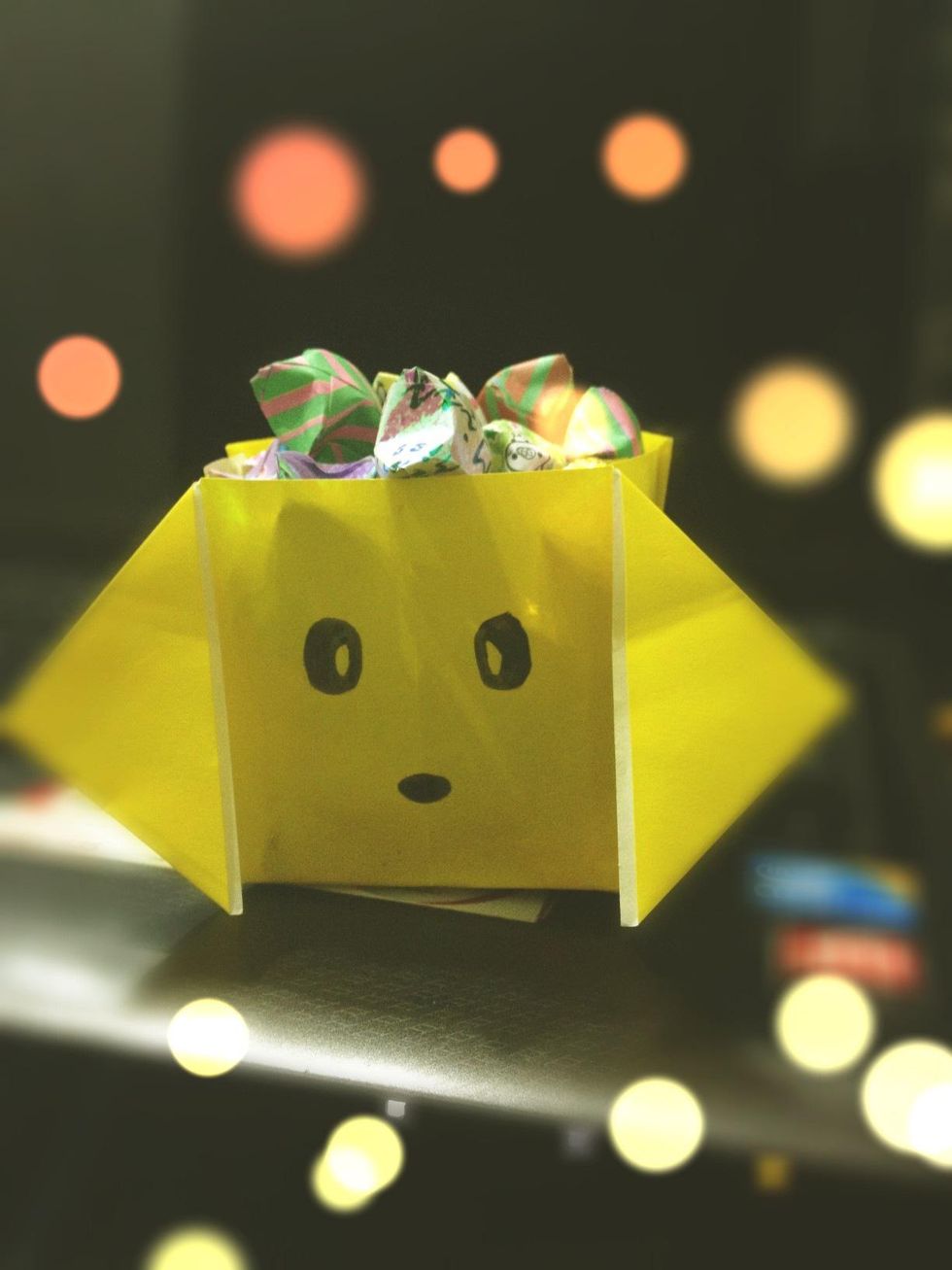 How to fold a cute origami dog box - B+C Guides