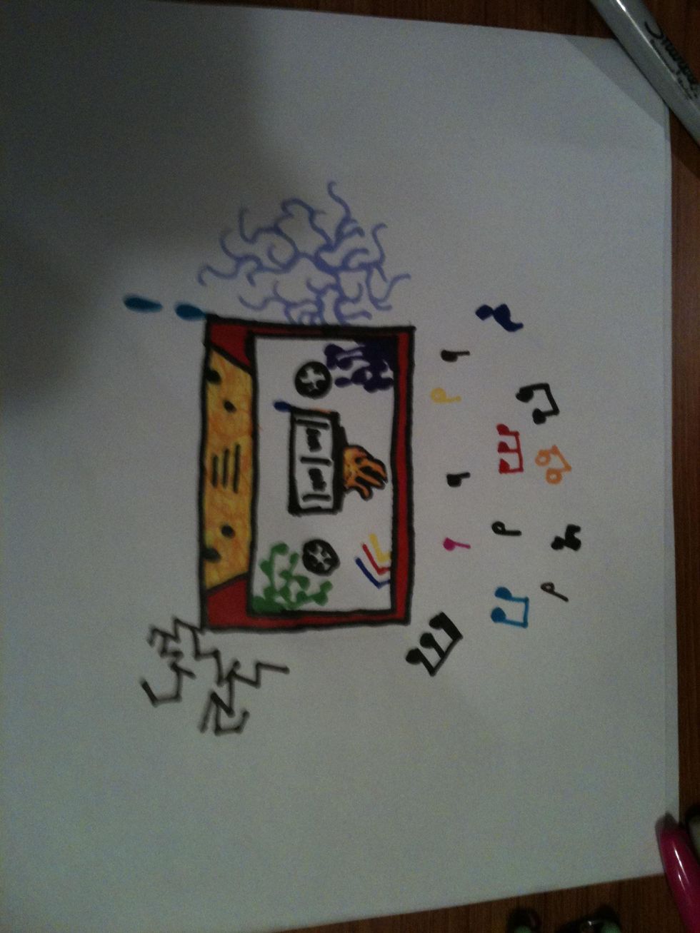 How to draw a hipster tape thingy - B+C Guides