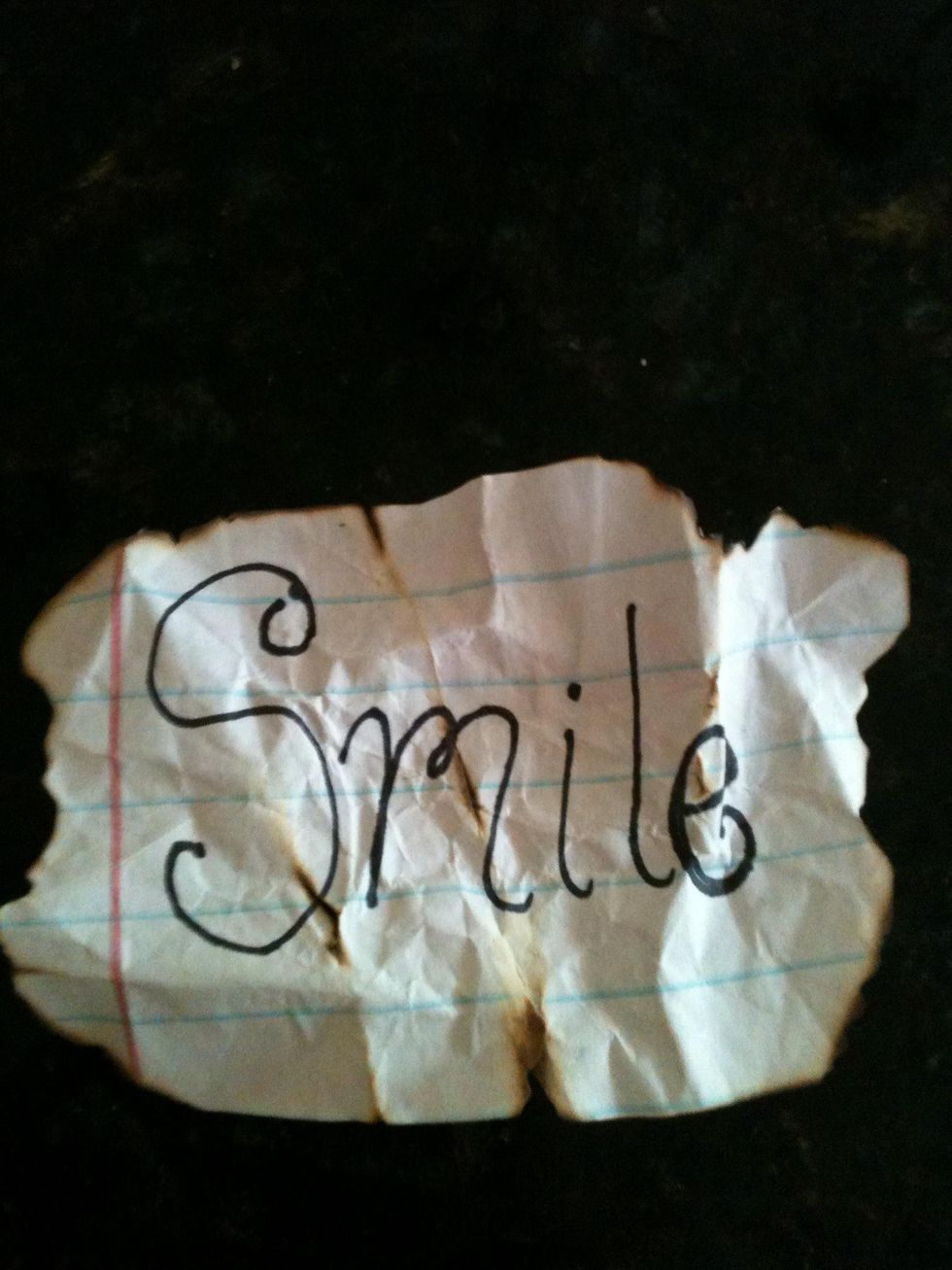 How to make a burned paper note - B+C Guides