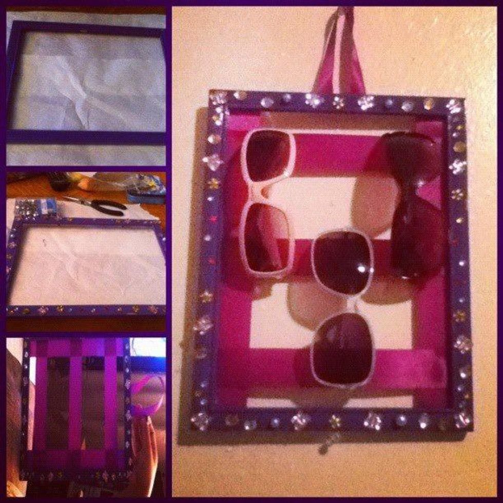 How to Make a Homemade Sunglass Rack - B+C Guides