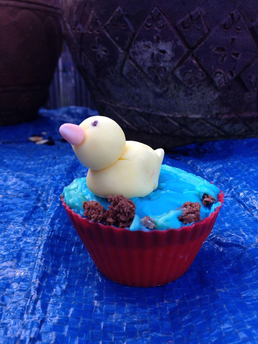 How to cook duck pond cupcakes - B+C Guides
