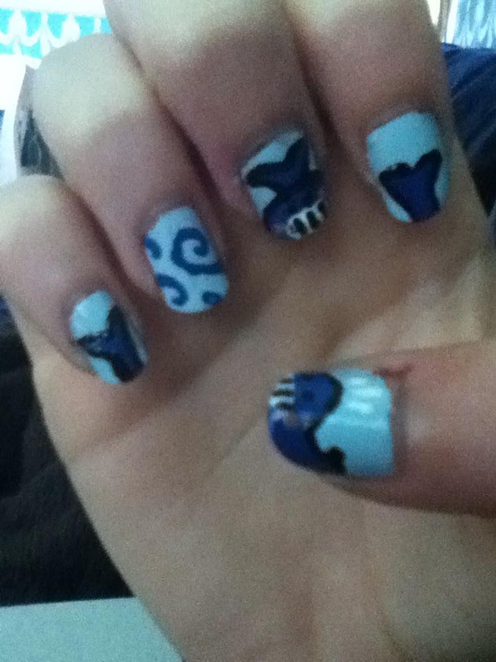 How to do whale nails - B+C Guides