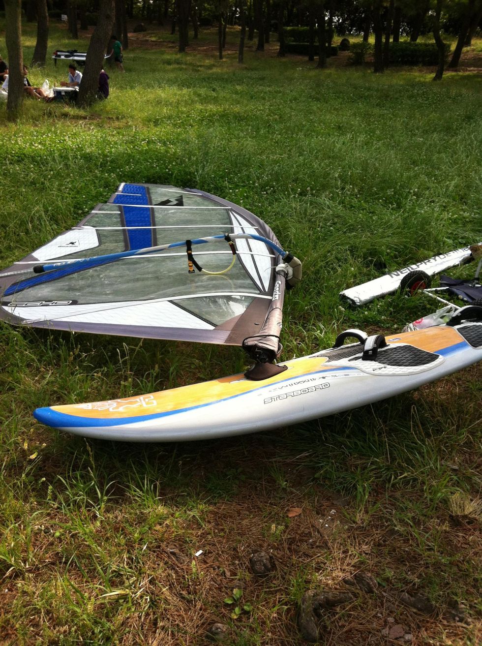 How to set the tools for windsurfing - B+C Guides