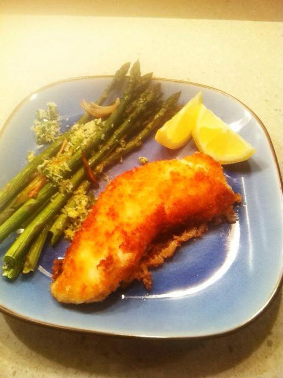 How to cook panko crusted halibut - B+C Guides