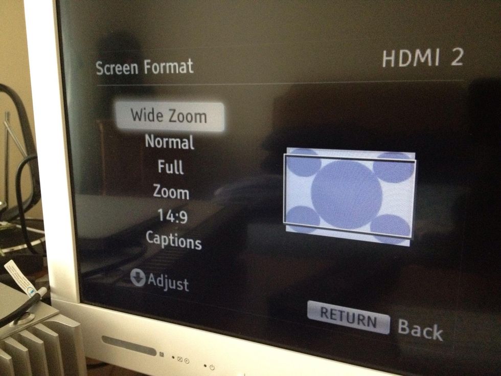 How to adjust screen auto zoom on a sony tv - B+C Guides