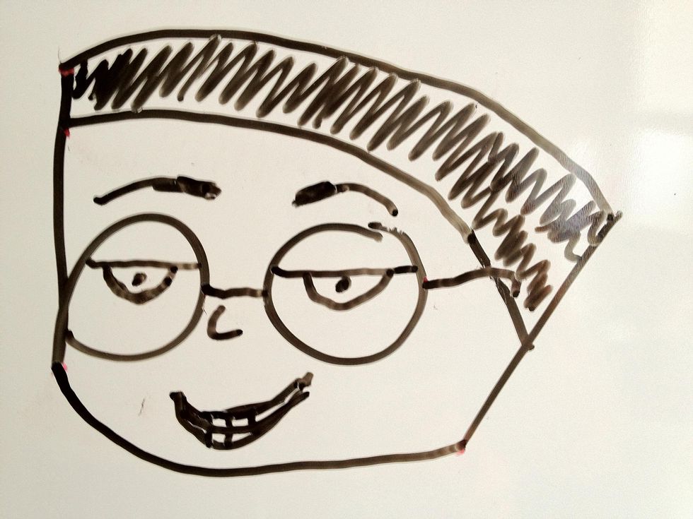 How to draw a boy out of the word "boy" - B+C Guides