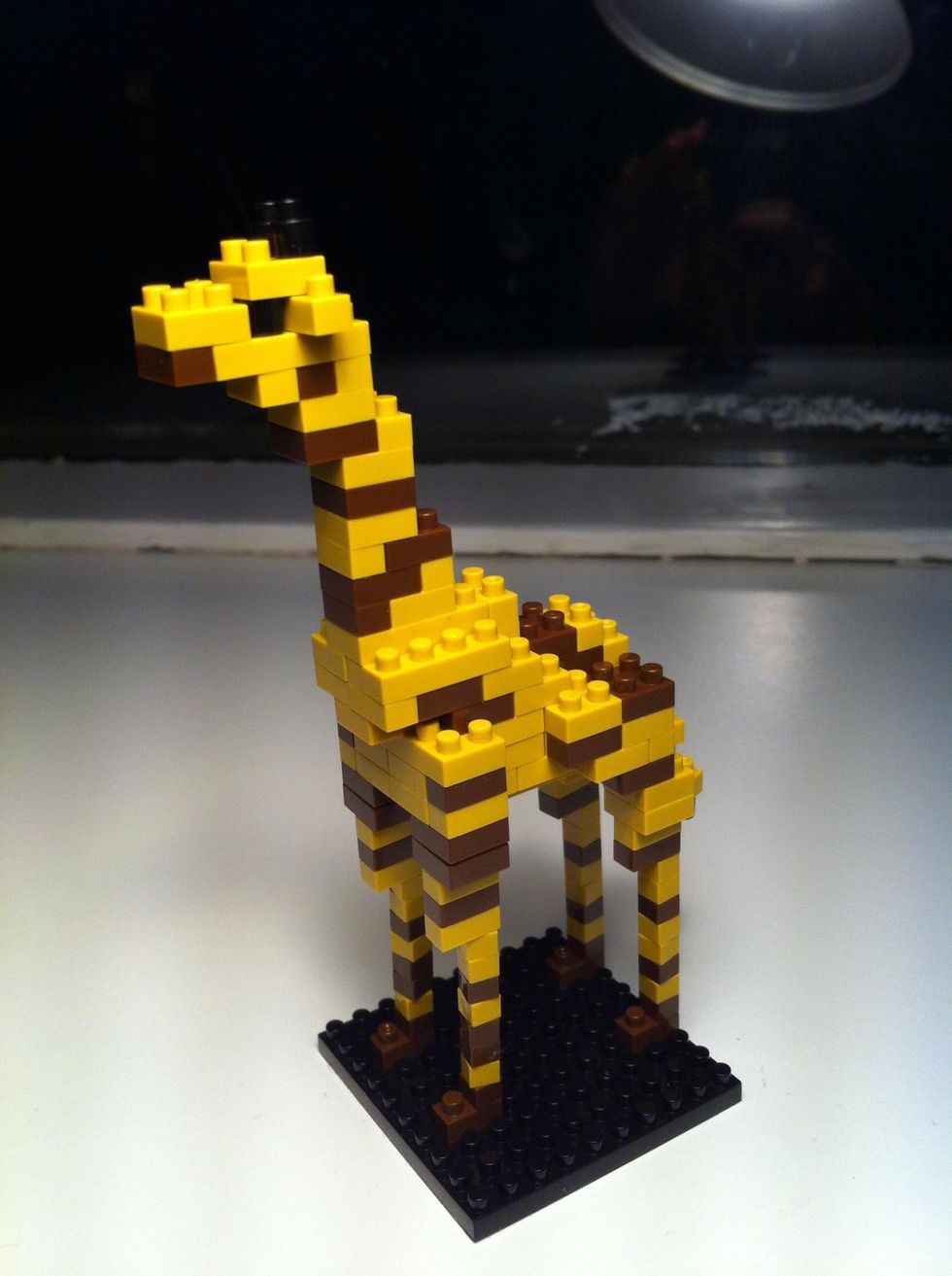How to make a lego giraffe - B+C Guides