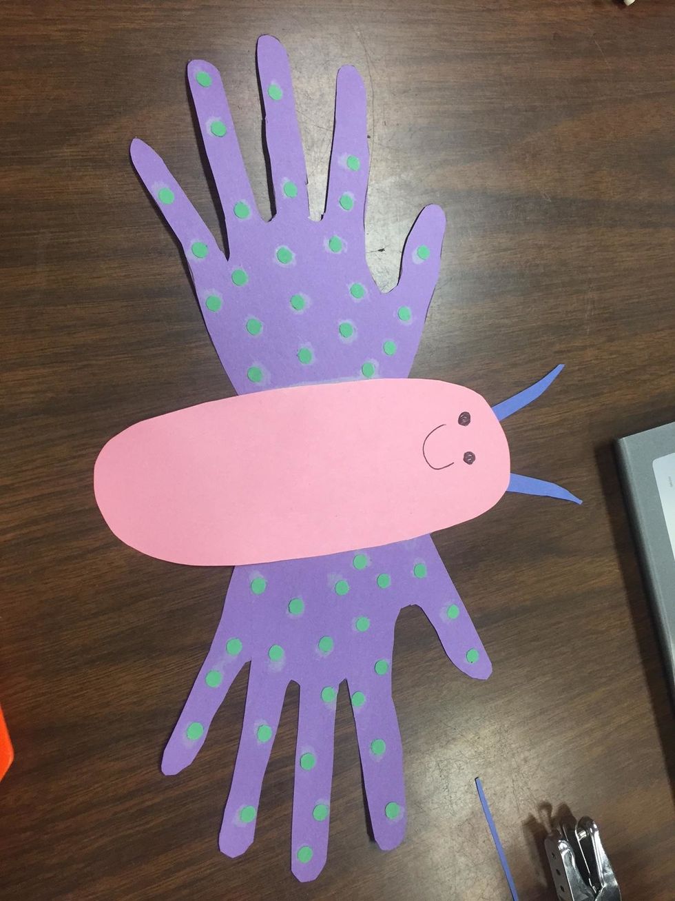 How to make butterfly hands - B+C Guides