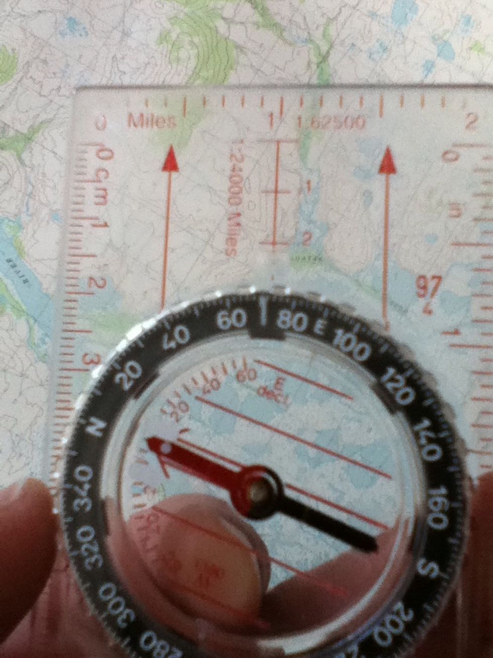 How to use a map & compass - B+C Guides