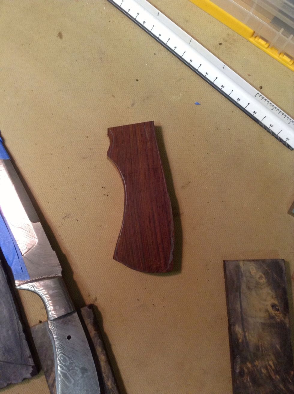 How to make a knife handle - B+C Guides