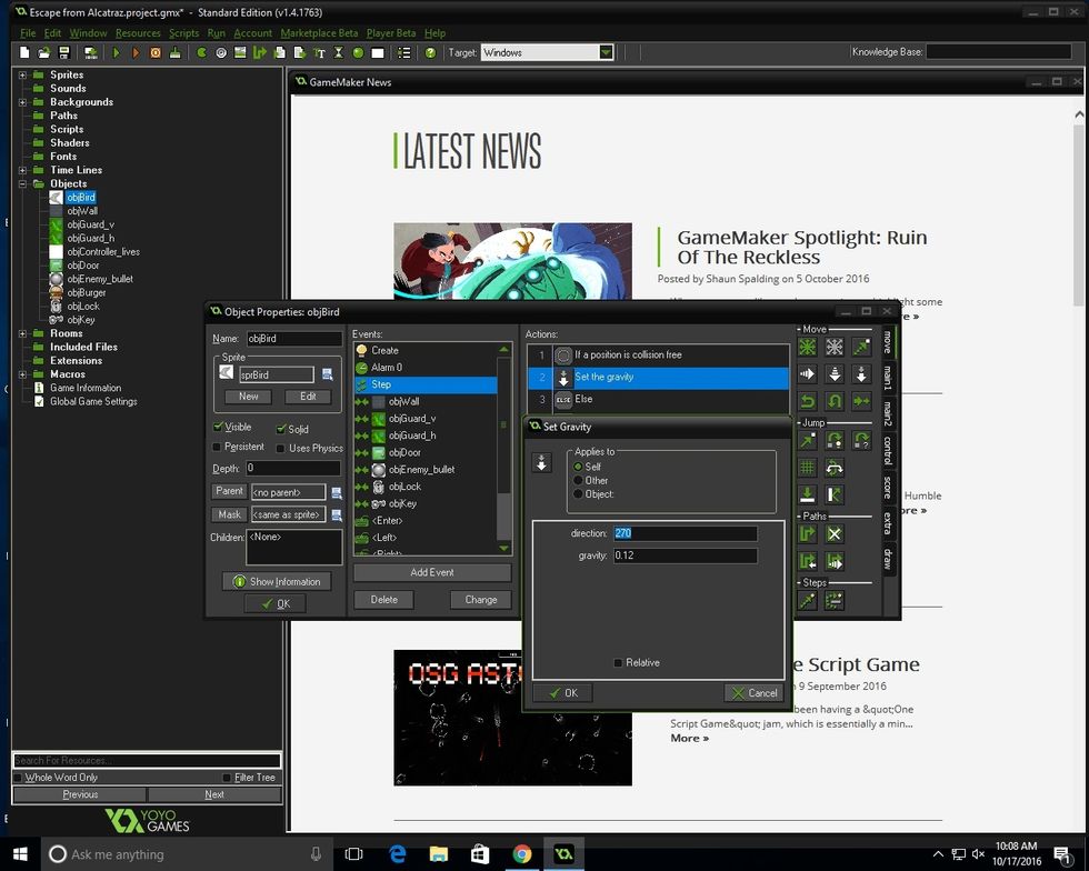 How to put gravity into gamemaker studio - B+C Guides