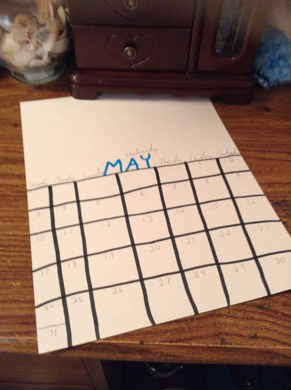 How to draw a calendar - B+C Guides