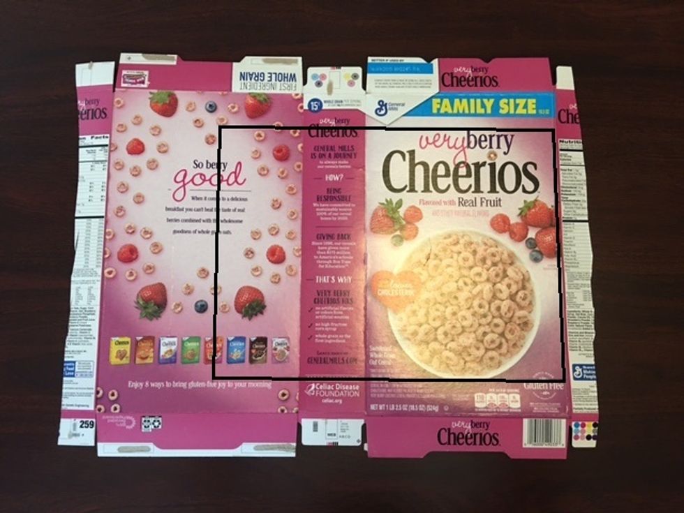 How to make a sketchbook from a cereal box - B+C Guides