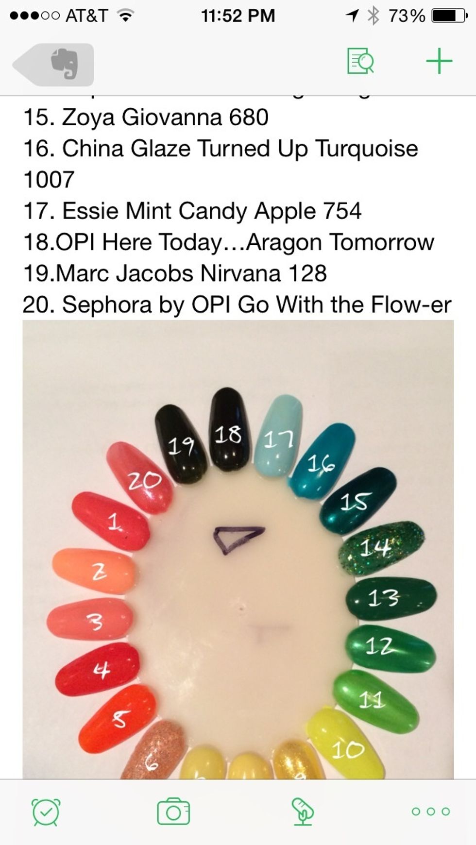 How to organize your nail polish colors using swatches - B+C Guides