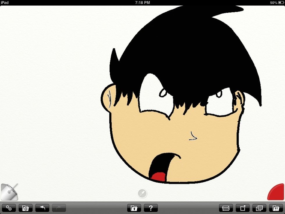 How to draw a mad kid/person - B+C Guides