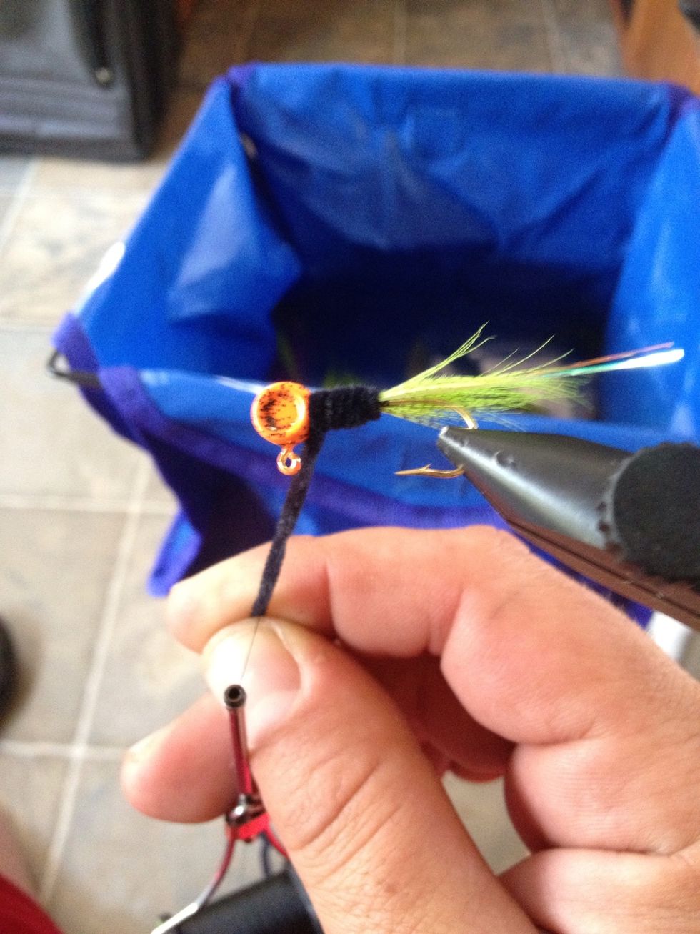 How to make a crappie fishing jig - B+C Guides