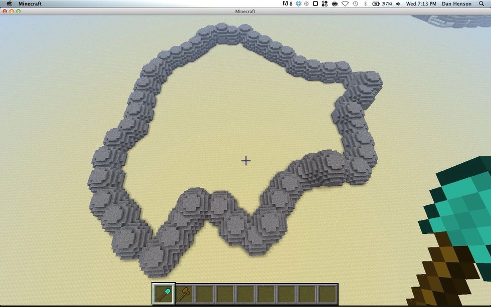 How to make a mountain with voxel sniper in minecraft - B+C Guides