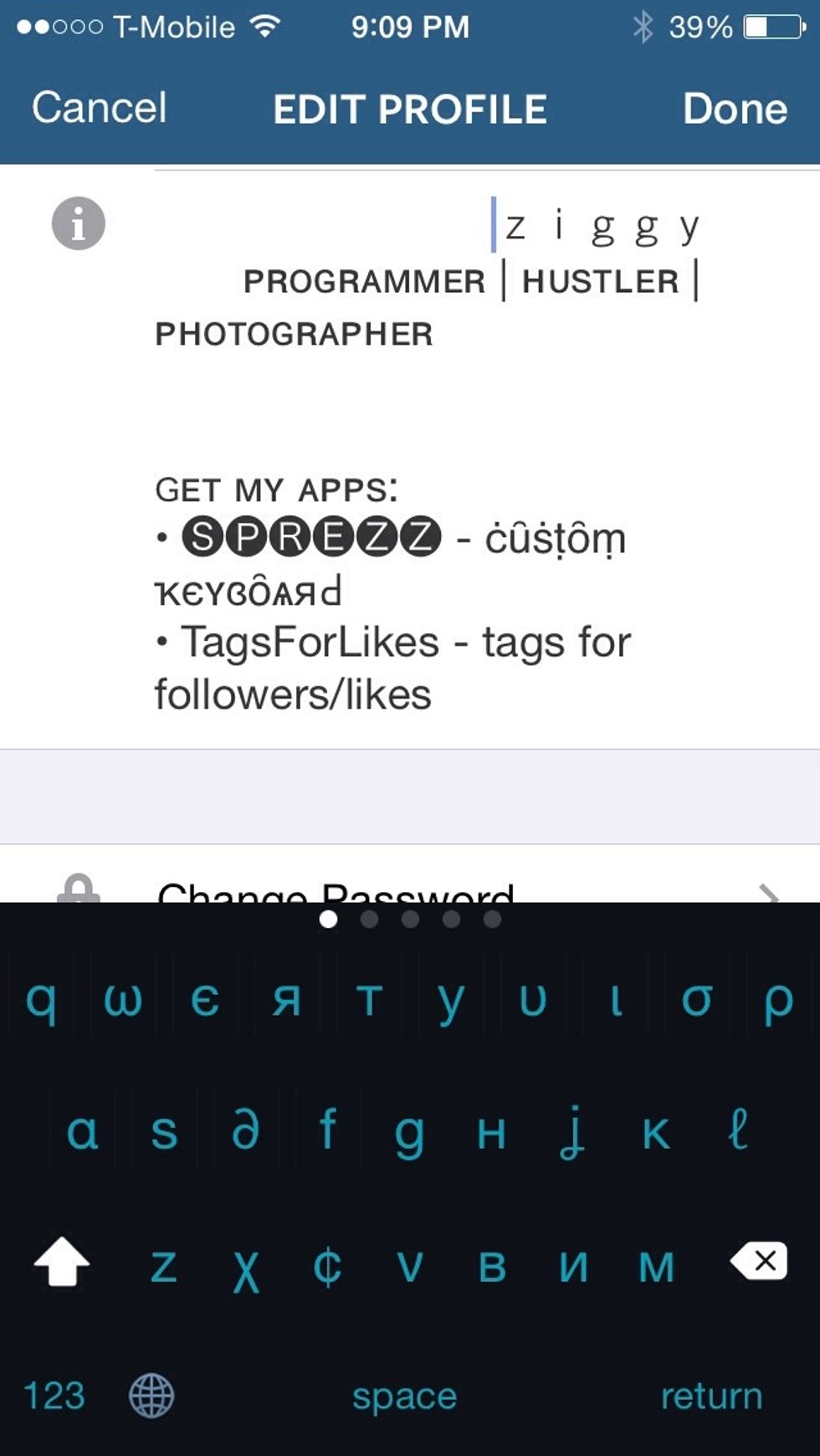 How to make a cool instagram bio with fonts and symbols - B+C Guides