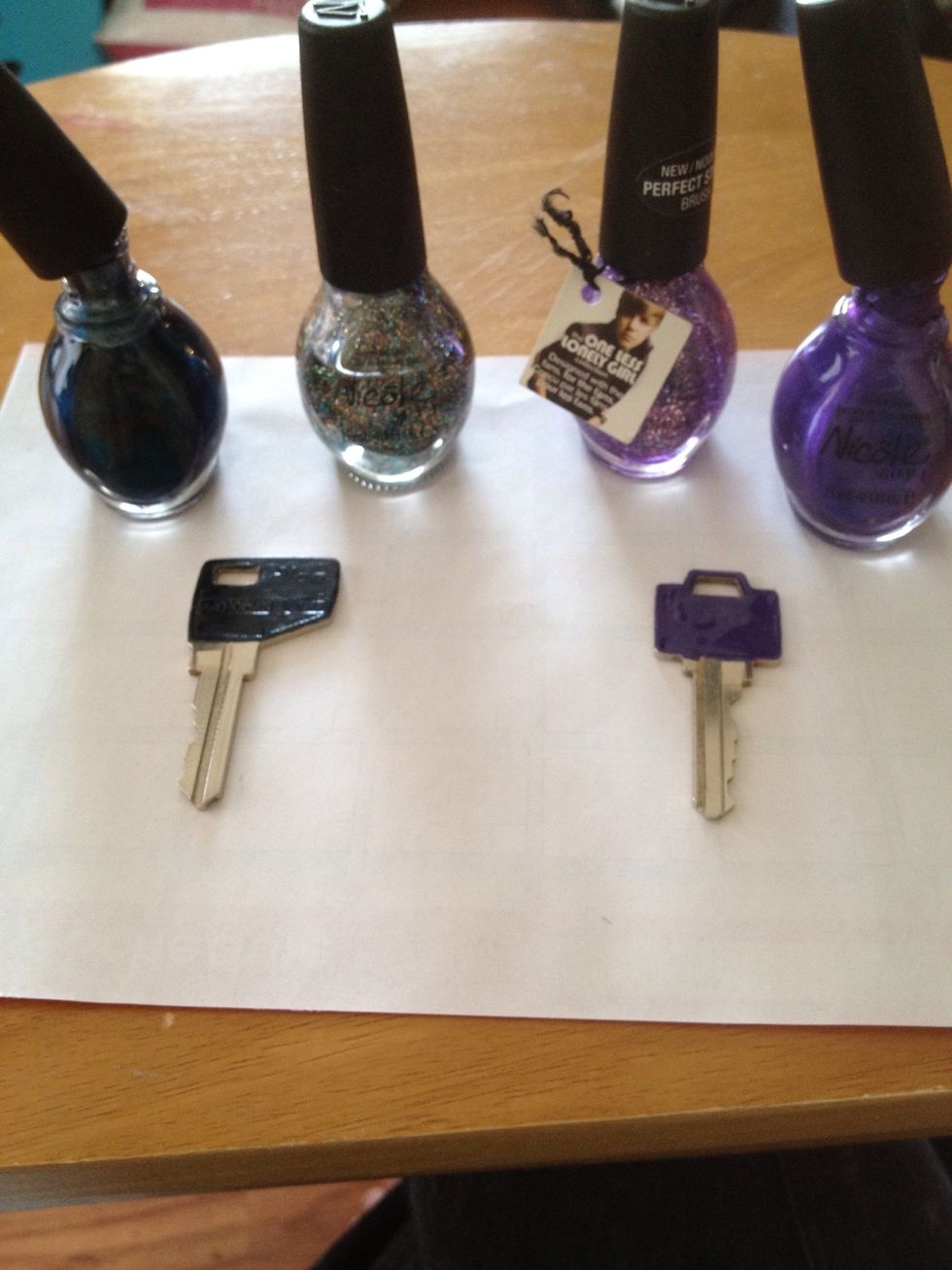 How to make color coded keys - B+C Guides