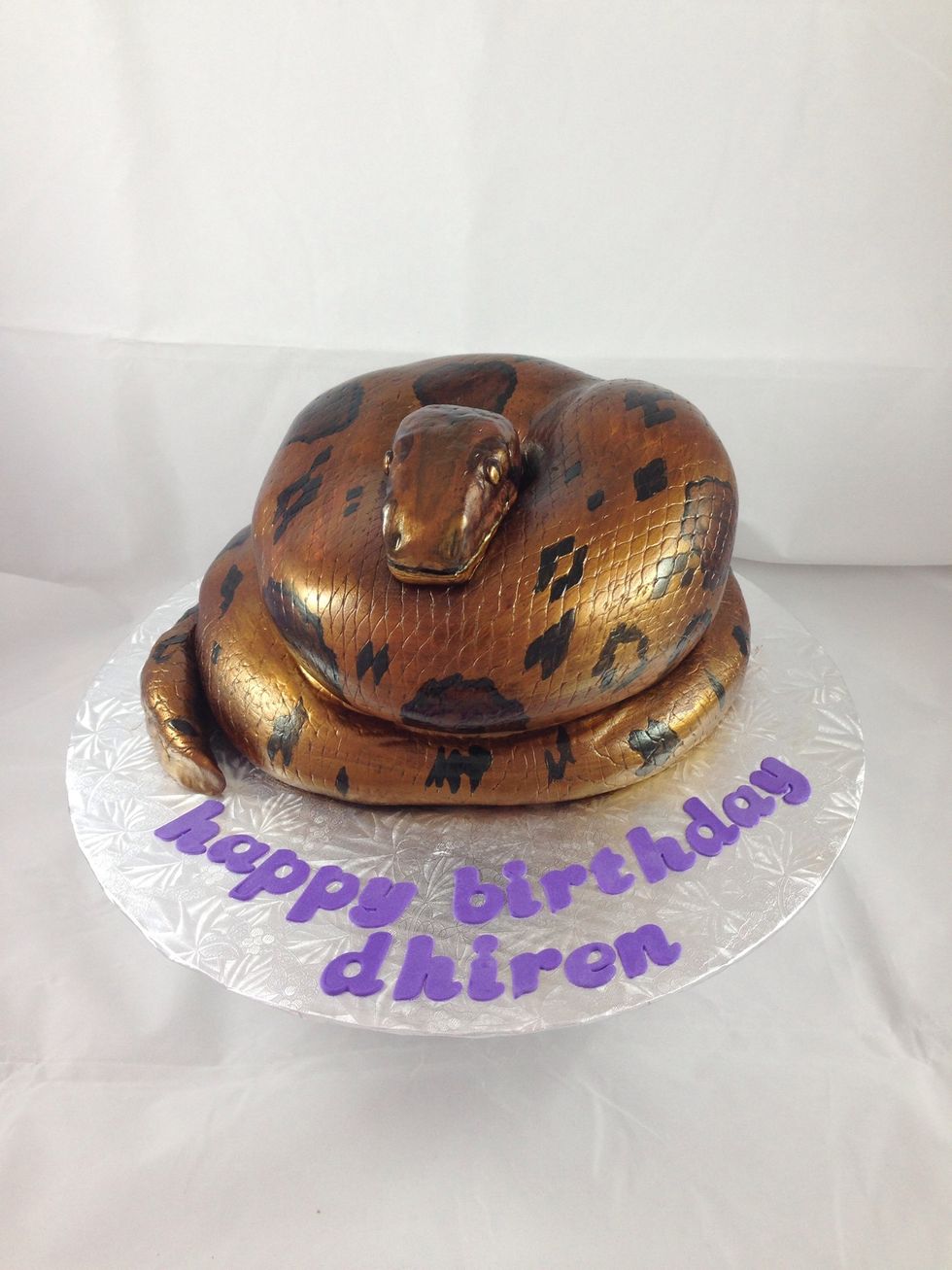 How to make a snake cake - B+C Guides